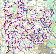 Geoportal Landkreis Meißen : powered by cardo.Map